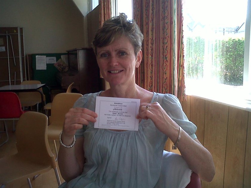 Helen Bonner is fundraising for WaterAid