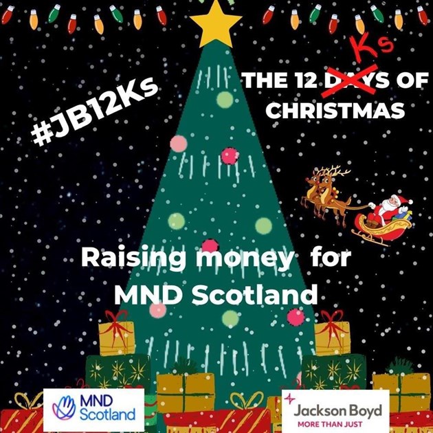 Jackson Boyd is fundraising for MND Scotland