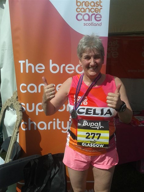 Celia Thompson is fundraising for Breast Cancer Care
