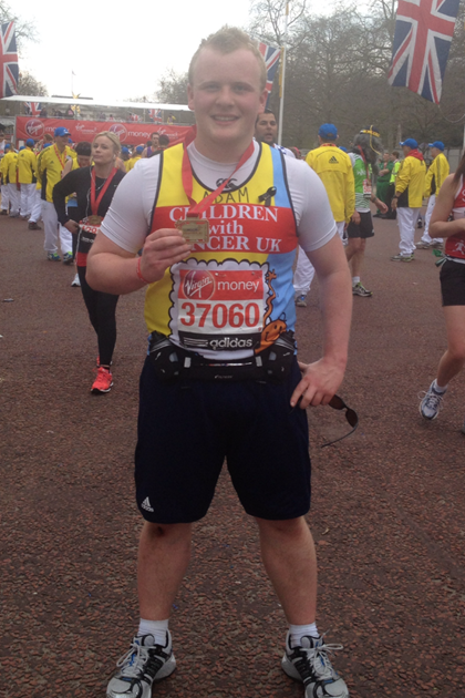 Adam Diplock is fundraising for Children with Cancer UK