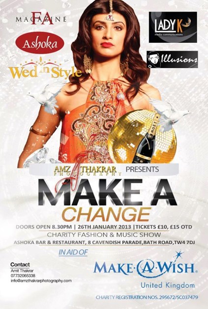 Amit Thakrar is fundraising for Make-A-Wish Foundation UK