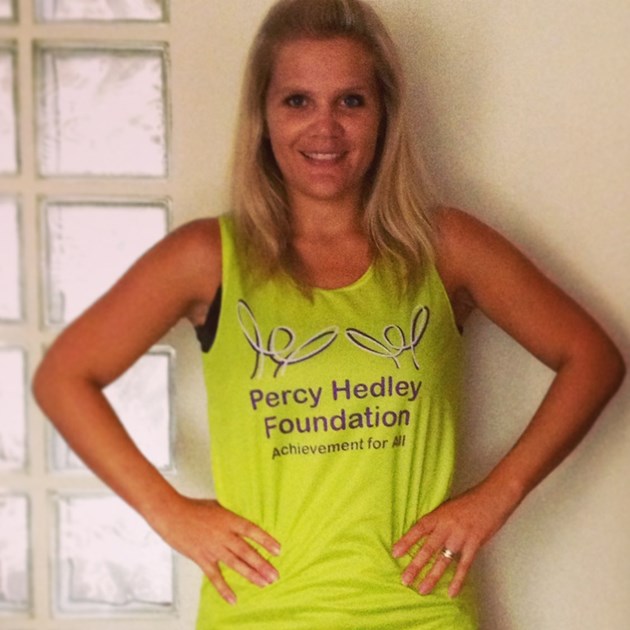 Kelly Hallett is fundraising for Percy Hedley Foundation