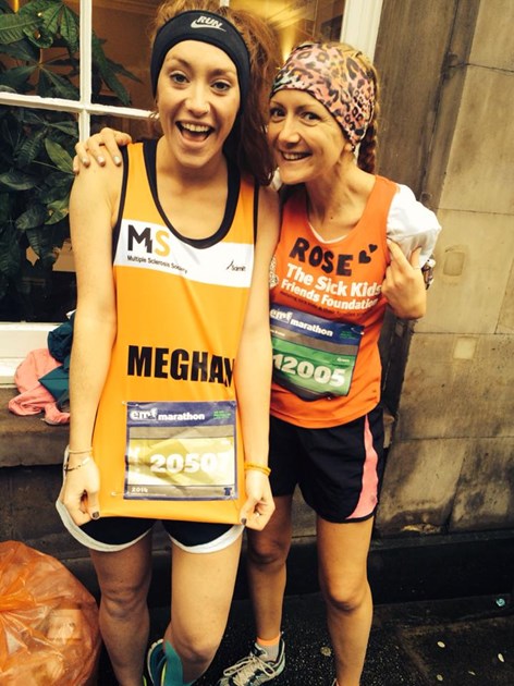 Meghan Clark is fundraising for MS Society Scotland