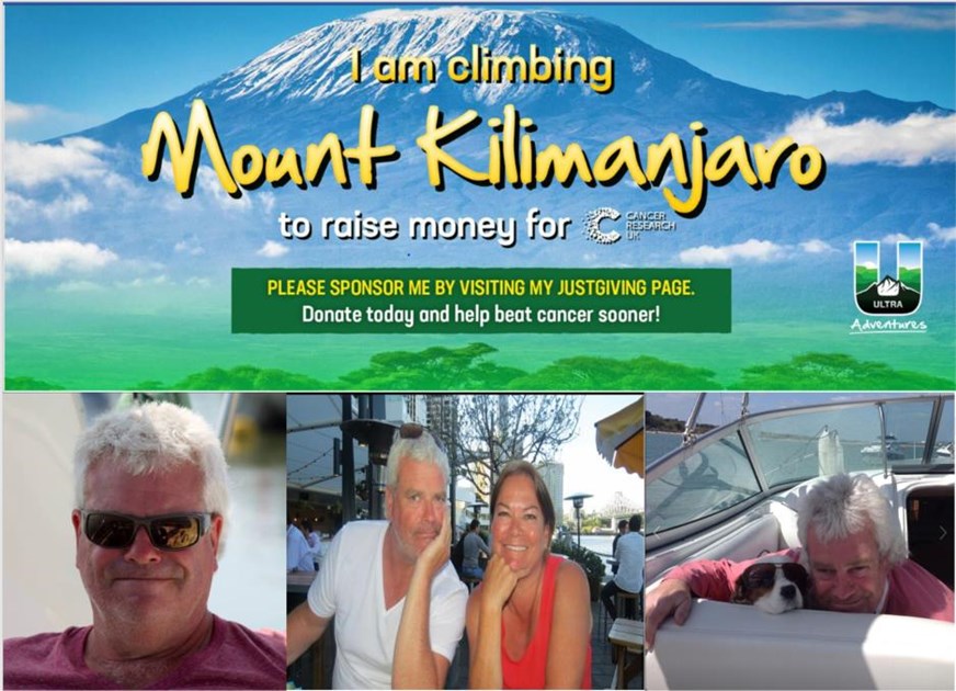 Alun Newman is fundraising for Cancer Research UK