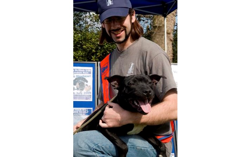 Michael Pavey is fundraising for The Mayhew Animal Home