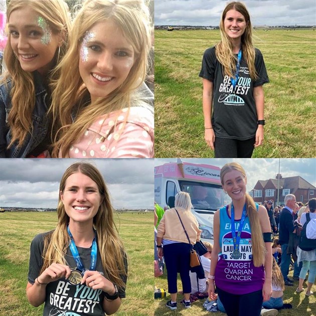Laura May Bottomley is fundraising for Target Ovarian Cancer