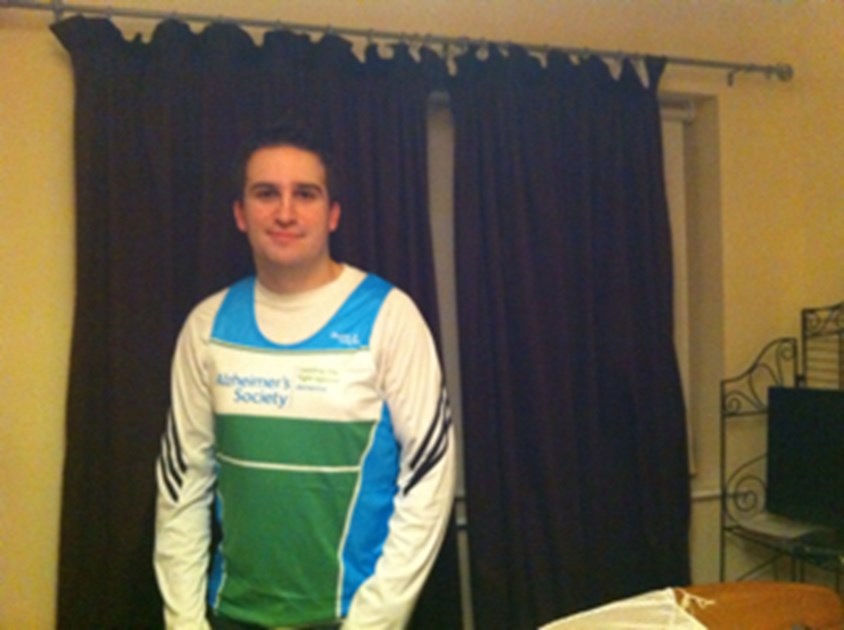 Matthew Comer is fundraising for Alzheimer's Society