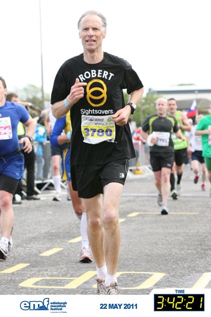 Robert Croft is fundraising for Sightsavers