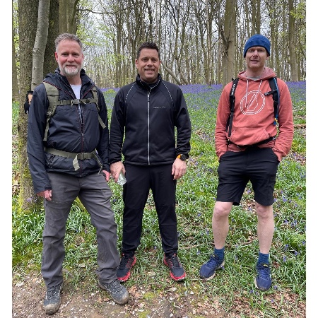 Rob Stroud, Dean Latter and Leigh Cavanagh is fundraising for St. James ...