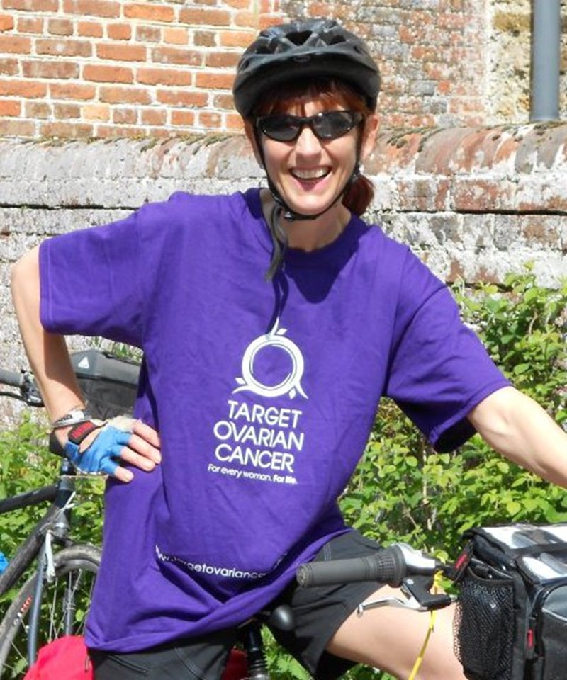 Jane Kirk is fundraising for Target Ovarian Cancer