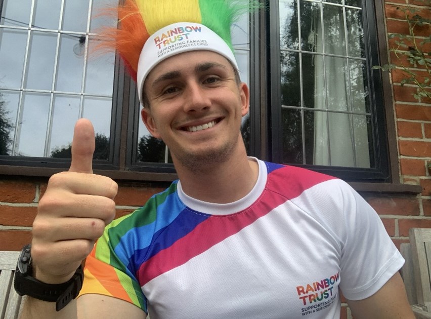 James Colley is fundraising for Rainbow Trust Children's Charity