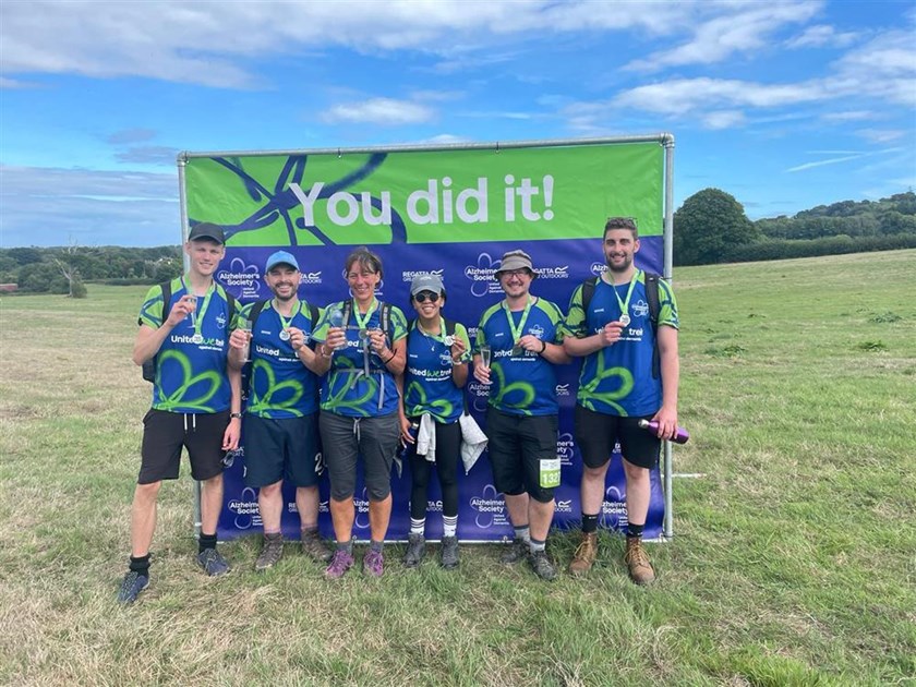 Stuart Richmond is fundraising for Alzheimer's Society