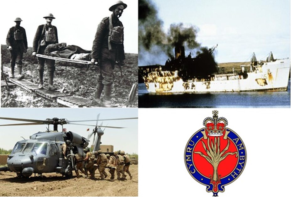 Rhydian Emlyn-Williams is fundraising for Welsh Guards Appeal