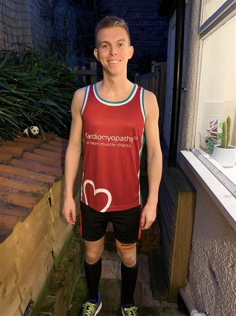 Kane Sullivan is fundraising for Cardiomyopathy UK