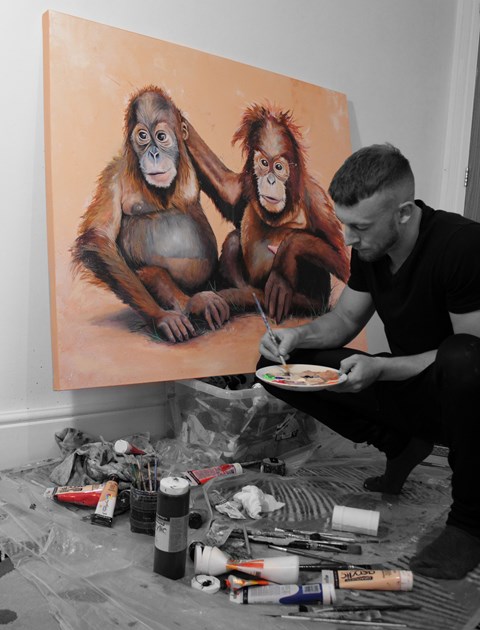 Tom Fitch is fundraising for Borneo Orangutan Survival