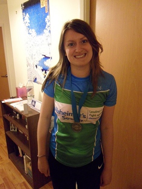 Louisa Burton is fundraising for Alzheimer's Society
