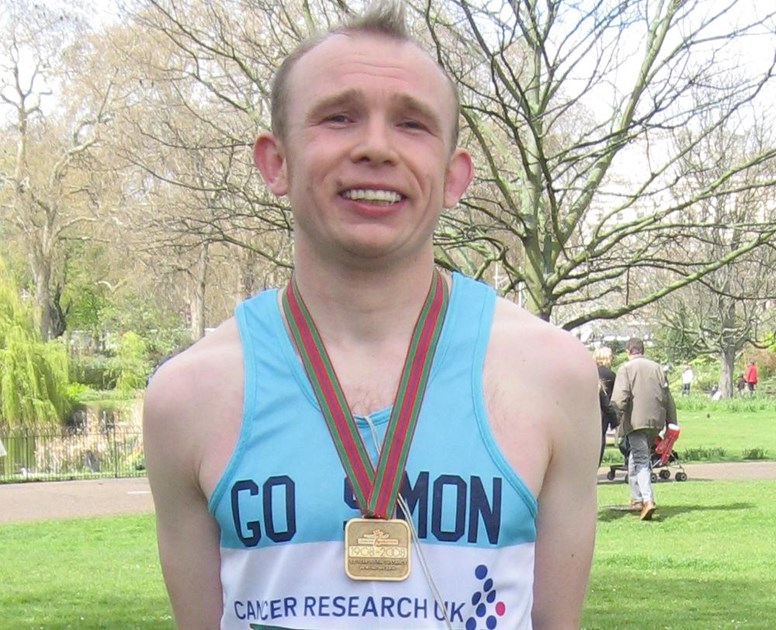 Simon Dew is fundraising for Cancer Research UK