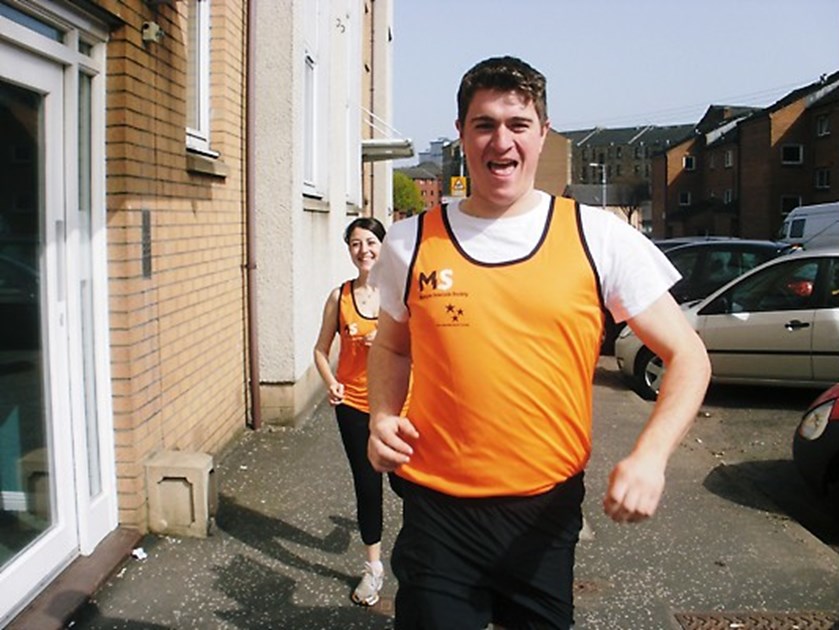 Jonathan Boyd is fundraising for MS Society Scotland