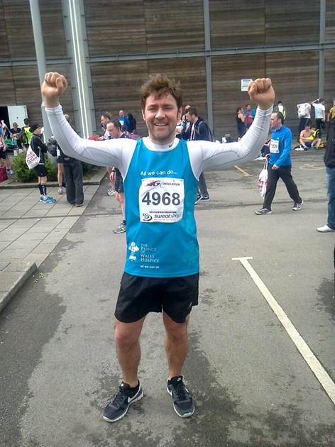 Andrew Shiel is fundraising for The Prince of Wales Hospice, Pontefract