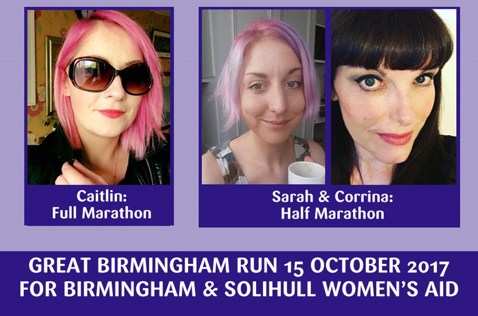 Sarah Ingram is fundraising for Birmingham & Solihull Women's Aid