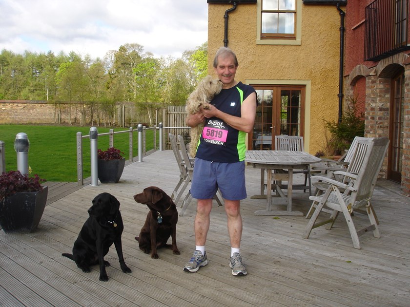 Archie Hunter is fundraising for Alzheimer Scotland