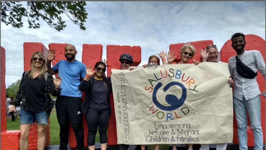 Rebecca Kilner is fundraising for Salusbury WORLD