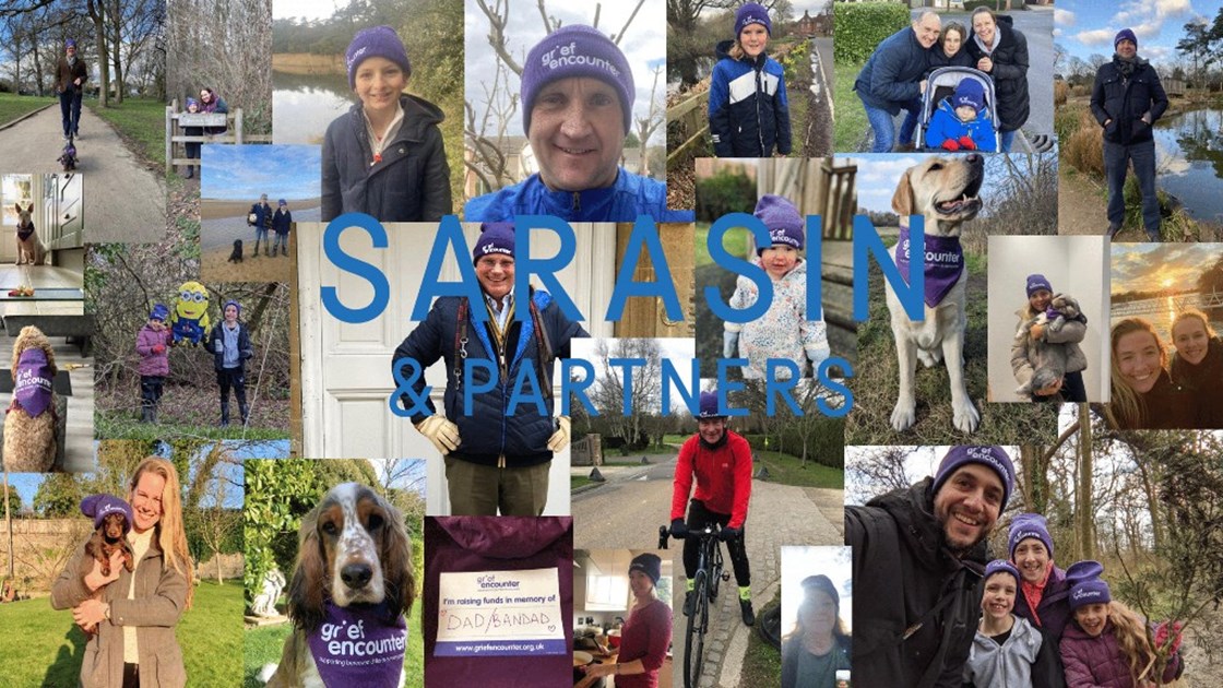 Graeme Bruce is fundraising for Grief Encounter