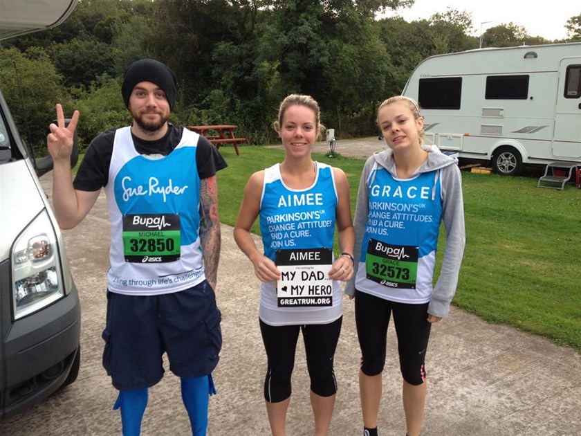 Aimee Kalinowski is fundraising for Parkinson’s UK