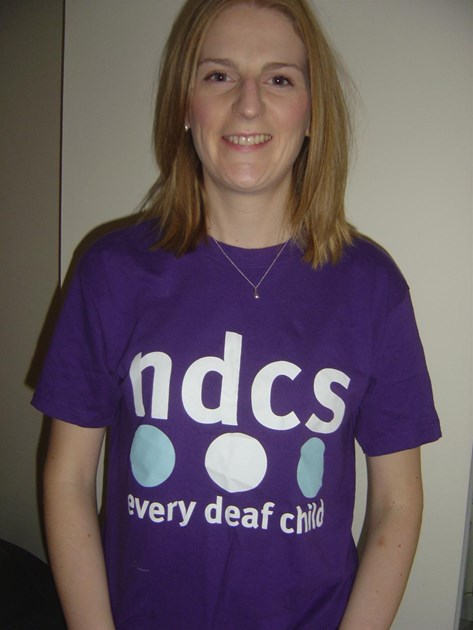 Anna Hodgkinson is fundraising for The National Deaf Children's Society