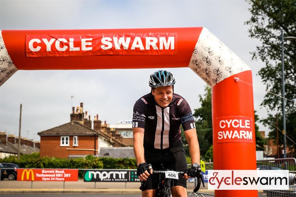 Dave Walton is fundraising for East Anglian Air Ambulance