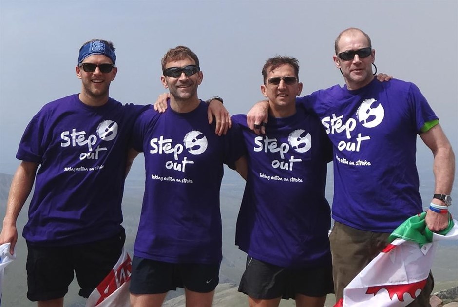 Roy Quiddington is fundraising for Stroke Association