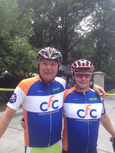 Kevin Musgrave is fundraising for Cyclists Fighting Cancer