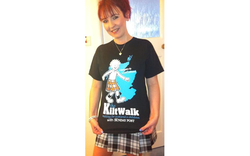 Joanne Docherty is fundraising for The Kiltwalk