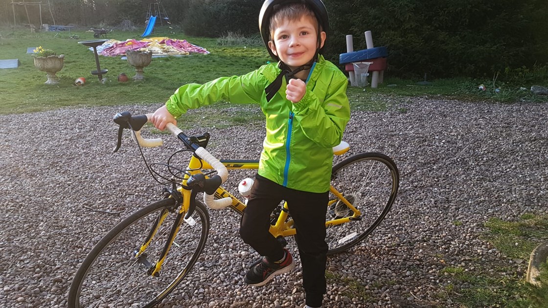 Elliot Clark is fundraising for Sunflowers Children's Action Group