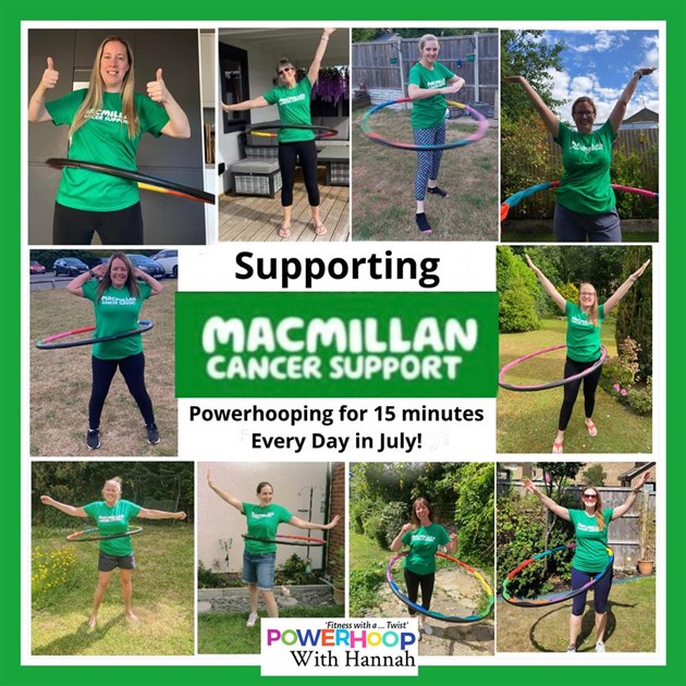 Hannah Gillman is fundraising for Macmillan Cancer Support
