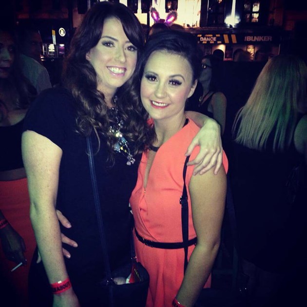 Amy price Jade foley is fundraising for Cancer Research UK