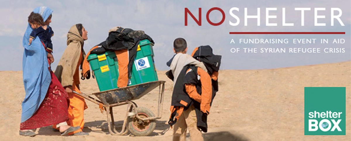 No Shelter is fundraising for ShelterBox