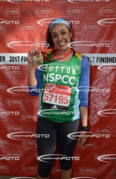 Samantha Sutton is fundraising for NSPCC