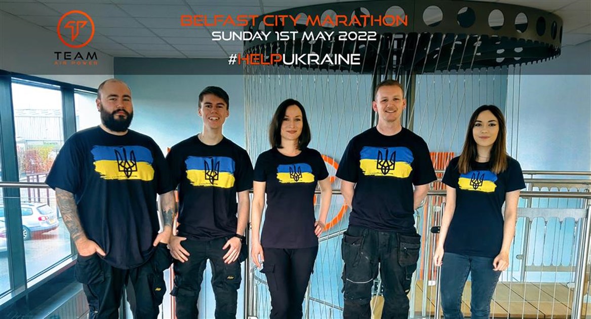Team Air Power is fundraising for British-Ukrainian Aid