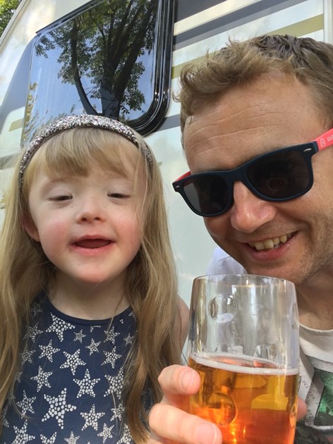 James Leech is fundraising for Down's Syndrome Association