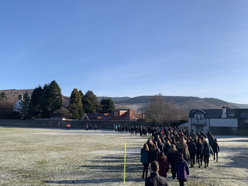 Peebles High School is fundraising for Disasters Emergency Committee