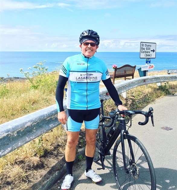 Dave Stuart is fundraising for Jersey Stroke Support