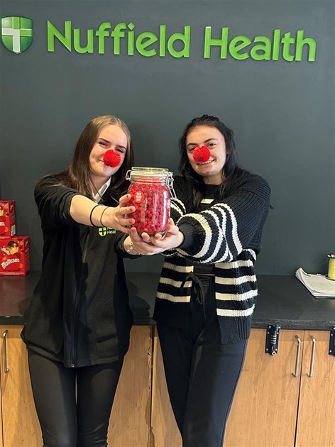 Nuffield Health Letchworth is fundraising for Comic Relief