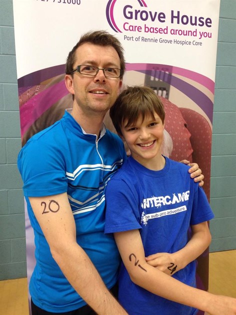 Alan MacKinnon is fundraising for Rennie Grove Hospice Care