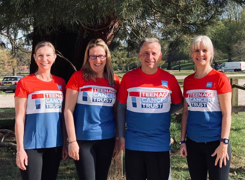 Andrea Booth is fundraising for Teenage Cancer Trust