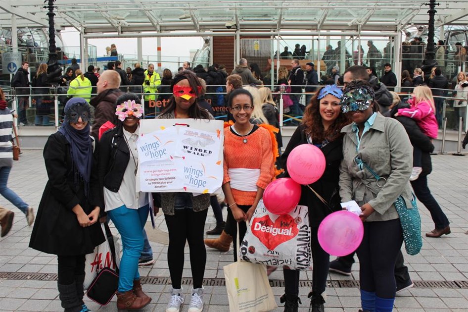 Team MAD: Making A Difference is fundraising for The Wings of Hope