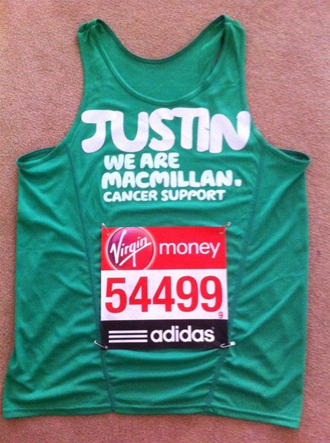 Justin Hawes is fundraising for Macmillan Cancer Support