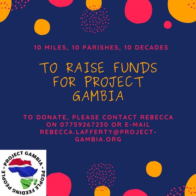 Rebecca Lafferty is fundraising for PROJECT GAMBIA PEOPLE FEEDING PEOPLE