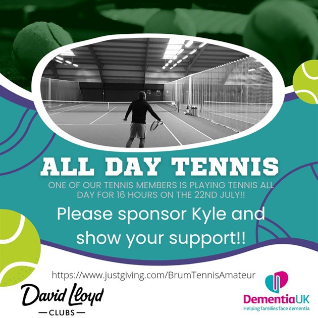 Kyle Cleaver is fundraising for Dementia UK