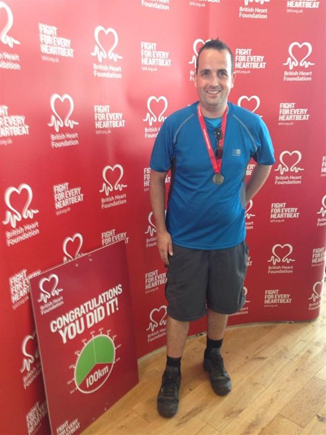 Danny Griffiths is fundraising for British Heart Foundation